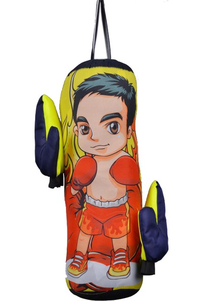 Leyaton Çocuklar Için Lüks Boks Torbası Eldiven Hediyeli Leyaton Çocuklar Için Lüks Boks Torbası Eldiven Hediyeli