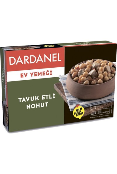 Dardanel Ev Yemeği Tavuk Etli Nohut 200G Dardanel Ev Yemeği Tavuk Etli Nohut 200G