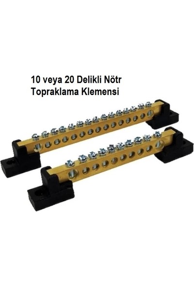 İTHAL Nötr ve Topraklama Klemensi