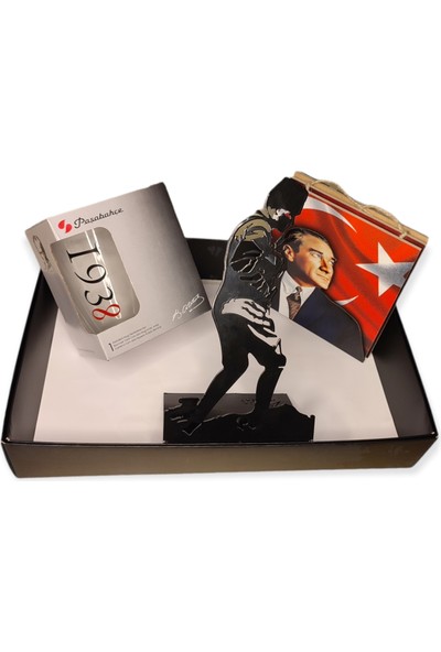 AYYBUU Atatürk Hediye Seti 3’lü Atatürk Silüetli