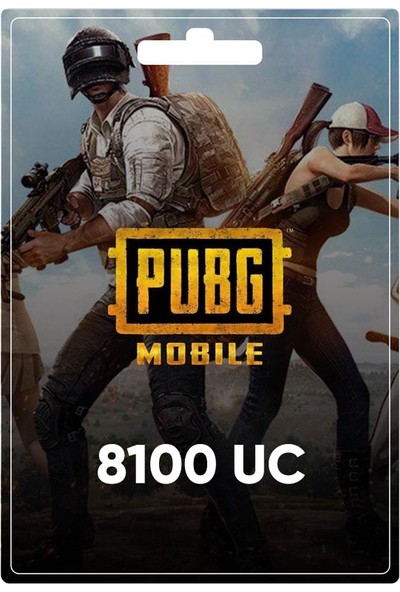 Pubg Mobile 8100 Uc