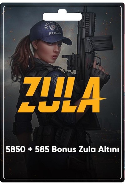 5850 + 585 Bonus Zula Altını %10 Bonuslu 5850 + 585 Bonus Zula Altını %10 Bonuslu