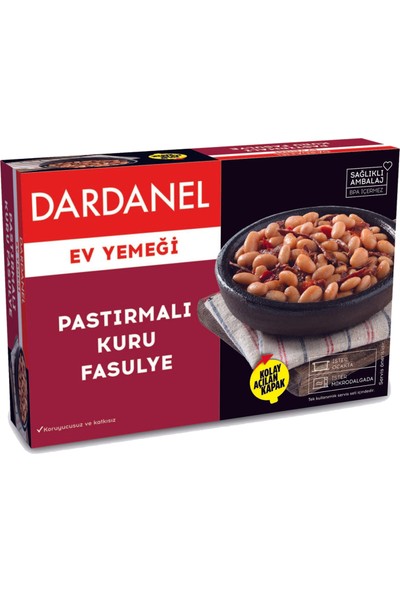 Dardanel Ev Yemeği Pastırmalı Kuru Fasulye 200G Dardanel Ev Yemeği Pastırmalı Kuru Fasulye 200G