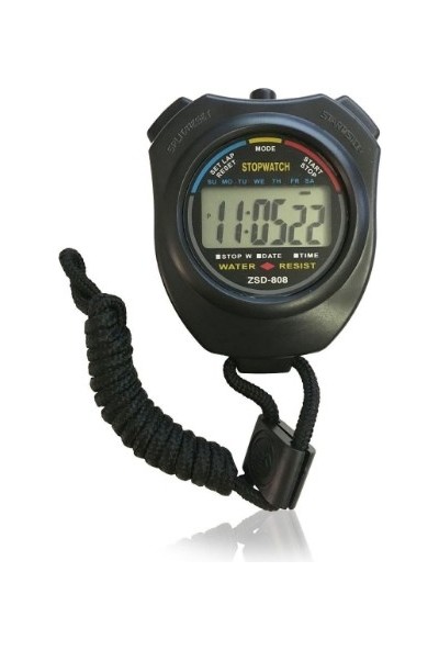Tekno İstanbul ZSD-808 Dijital Sporcu Kronometresi Tur Zamanlı
