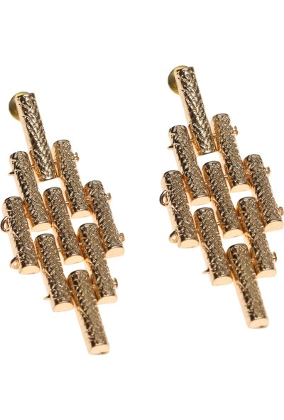 Audrey Metal Altın Kadın Küpe