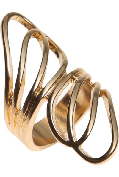 Audrey Metal Altın Kadın Yüzük