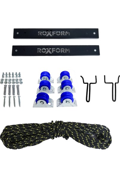 Roxform Bisiklet Duvar Askısı Montajlanabilir Bisiklet Taşıyıcı Sistem