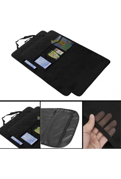 Fokul Araba Koltuk Arkası Koruyucu Kılıf Fileli Cepli Organizer Fokul Araba Koltuk Arkası Koruyucu Kılıf Fileli Cepli Organizer