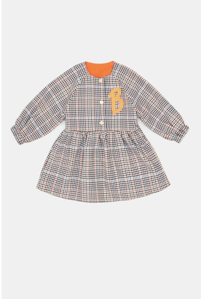 B&G Store Kız Bebek Desenli Elbise 20FW1BG2917