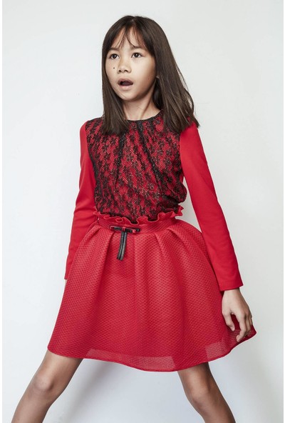 B&G Store Kız Çocuk Kırmızı Bluz B&G Store Kız Çocuk Kırmızı Bluz