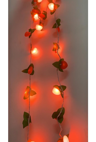 Happyland Yılbaşı Süsü Romantik Kalpli LED Şerit Lamba Sabit Kumandalı Fonksiyonlu Happyland Yılbaşı Süsü Romantik Kalpli LED Şerit Lamba Sabit Kumandalı Fonksiyonlu