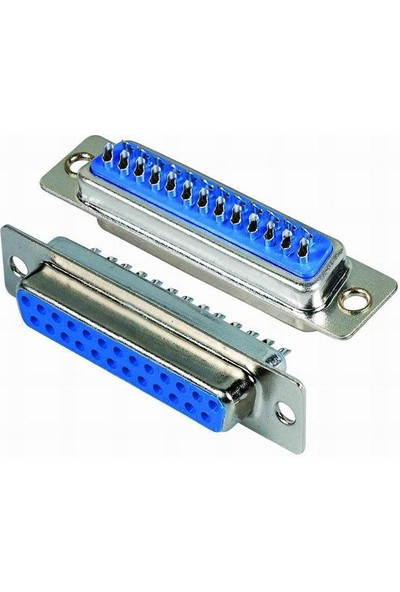 Platoon 25 Pin Dişi Konnektör 25 Pin D-Sub Connektör