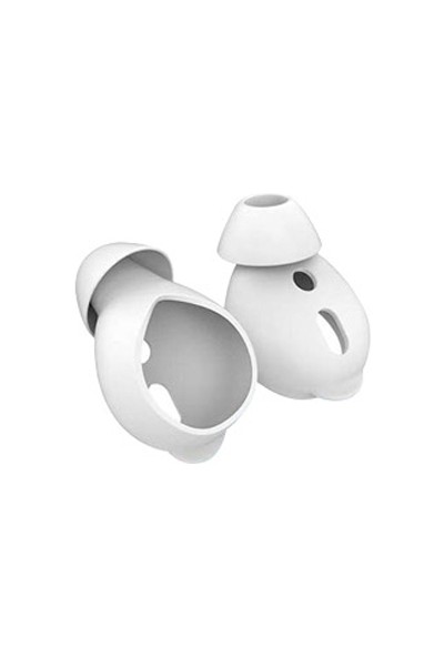Esf Apple Airpods Kulaklık Kancası - Kulaklık Tutucu Beyaz