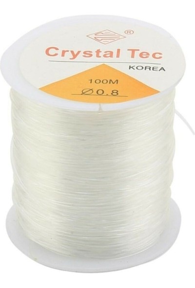 Bihızlı 100 Metre Şeffaf Esnek Misina ( 0.8 mm )