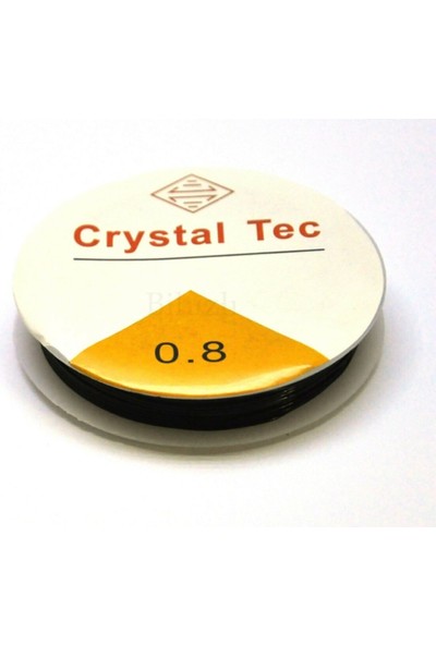 Bihızlı Siyah Renk Şeffaf Esnek Misina 0.8 mm