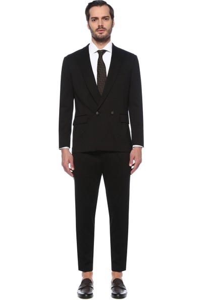 Network Drop 6 Slim Fit Siyah Takım Elbise Network Drop 6 Slim Fit Siyah Takım Elbise