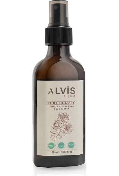 Alvis Aqua Tam Gül Sprey Şişe 100 ml Alvis Aqua Tam Gül Sprey Şişe 100 ml