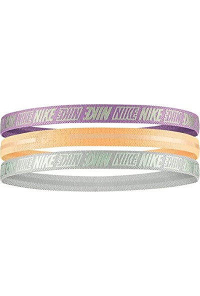 Nike Metallic Headbands 3pk 2.0 Unisex Çok Renkli Antrenman Saç Bandı N.000.2756.925.OS