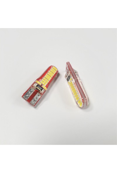 Carub Ampül 12V T10 8W 24 Smd Silikon Beyaz