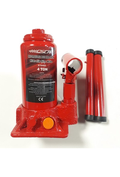 Oscar Hidrolik Şişe Tip Kriko 4 Ton Oscar Hidrolik Şişe Tip Kriko 4 Ton