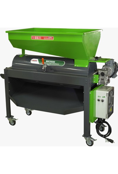 Rema BKS600 Devir Ayarlı Badem Soyma Makinası