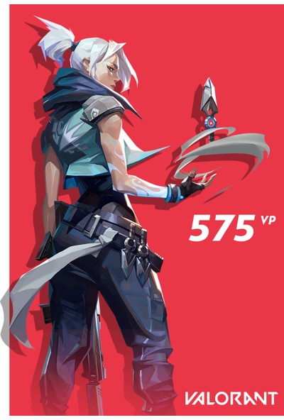 Riot Games Valorant 575 Vp Riot Games Valorant 575 Vp