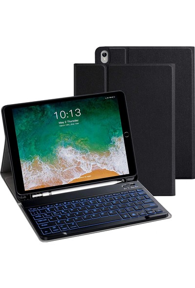 Bros Apple ipad Air 3 A2152 A2153 A2154 A2123 Seri Bluetooth Özellikli Klavyeli Kılıf Siyah Bros Apple ipad Air 3 A2152 A2153 A2154 A2123 Seri Bluetooth Özellikli Klavyeli Kılıf Siyah