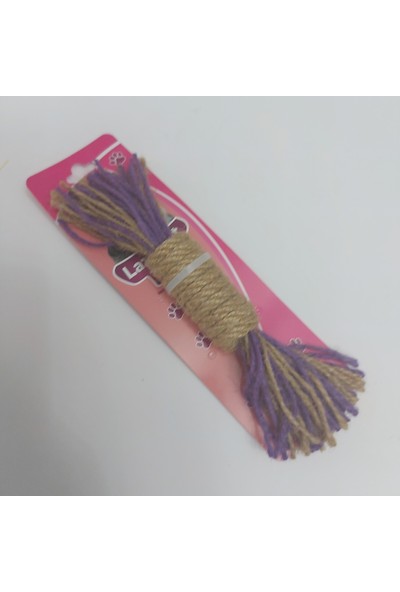 Lazy Pet Toys Isırma & Diş Kaşıma Köpek Oyuncağı // Hasır Ip Sarma // Small // 18 Cm. // [ 1 Adet ]