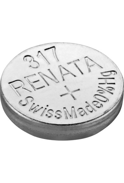 Renata 317 SR516SW 1.55V Saat Pili 5 Adet Renata 317 SR516SW 1.55V Saat Pili 5 Adet