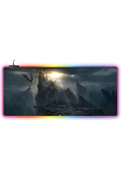 Mf Product Strike 0657 Işıklı Gaming Mouse Pad