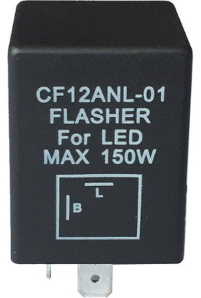 Gahome 2-Pin CF12ANL-01 Elektronik LED Flaşör Rölesi (Yurt Dışından)