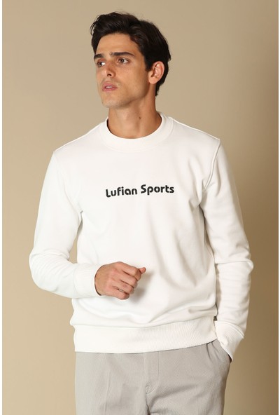 Lufian Star Erkek Sweatshirt Siyah