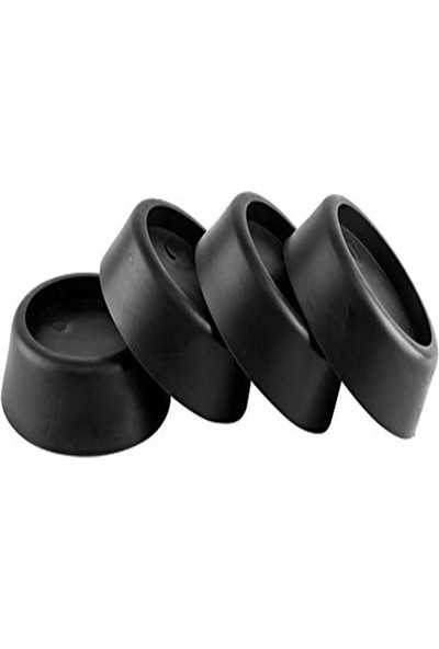 Hdg Çamaşır Makinesi Titreşim ve Sarsıntı Önleyici Ayak 4 Adet Siyah Renk