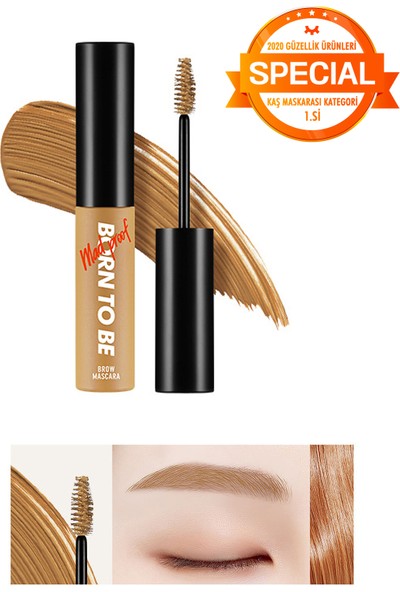 Missha Topaklanma Yapmayan Uzun Süre Kalıcı Kaş Maskarası A'pıeu Born To Be Madproof Brow Mascara (01 Yell Missha Topaklanma Yapmayan Uzun Süre Kalıcı Kaş Maskarası A'pıeu Born To Be Madproof Brow Mascara (01 Yell
