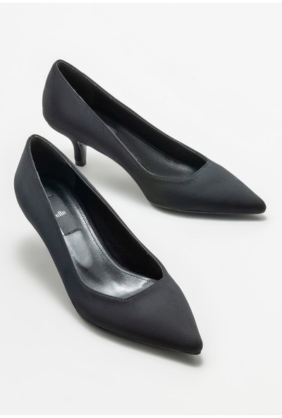 Elle Shoes Siyah Kadın Stiletto