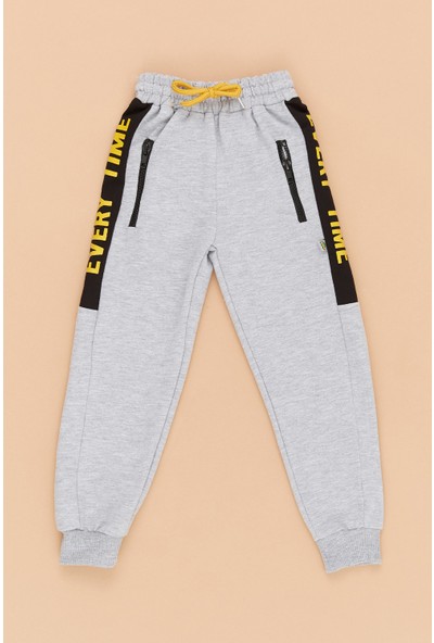 FullaModa Çocuk Every Time Baskılı Jogger Eşofman Altı