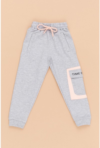 FullaModa Çocuk Kargo Cepli Baskılı Jogger Eşofman Altı FullaModa Çocuk Kargo Cepli Baskılı Jogger Eşofman Altı