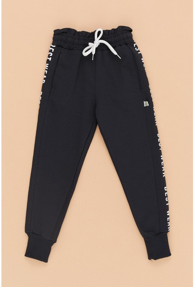 FullaModa Çocuk Beli Lastikli Best Wear Baskılı Jogger Eşofman Altı