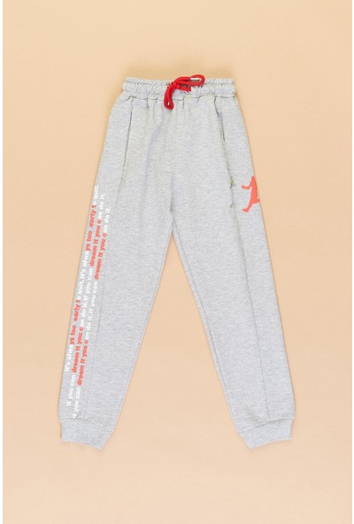 FullaModa Çocuk Çita Baskılı Jogger Eşofman Altı FullaModa Çocuk Çita Baskılı Jogger Eşofman Altı