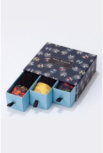 Paul Kenzie Pineapple Erkek Boxer 3 Adet Paul Kenzie Pineapple Erkek Boxer 3 Adet