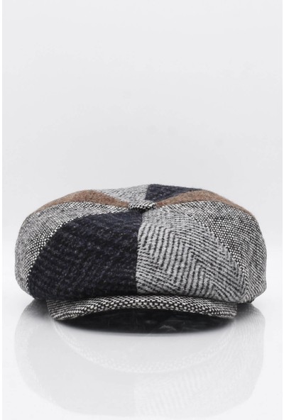 Külah Patchwork Erkek Kasket Driver Şapka Flat Cap Külah Patchwork Erkek Kasket Driver Şapka Flat Cap