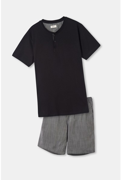 Dagi Erkek Siyah Pijama Takımı