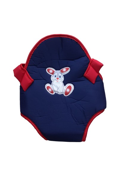 Guzummm Baby Kız Bebek Lacivert-Kırmızı Tavşan Taşıma Kanguru Guzummm Baby Kız Bebek Lacivert-Kırmızı Tavşan Taşıma Kanguru