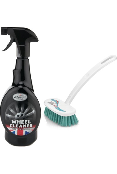 Astonish Jant Temizleyci ve Parlatıcı Sprey 750 ml + Temizlik Fırçası Astonish Jant Temizleyci ve Parlatıcı Sprey 750 ml + Temizlik Fırçası