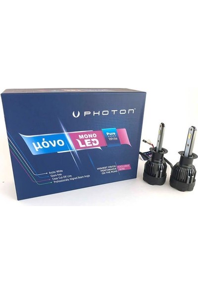 Photon Opel Insıgnıa LED Xenon Uzun Far Ampulü Photon Mono H1 Photon Opel Insıgnıa LED Xenon Uzun Far Ampulü Photon Mono H1