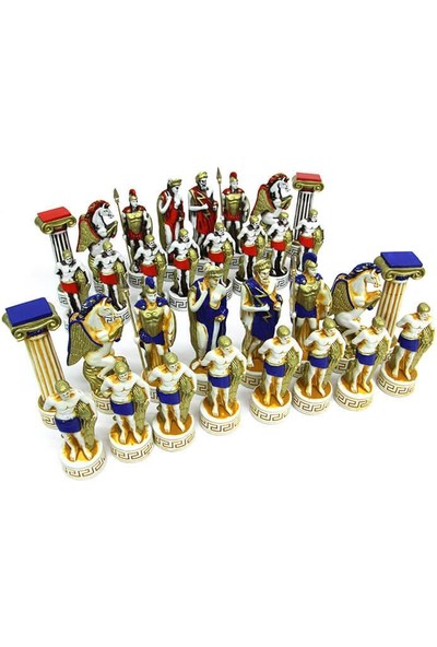 Zamane Shop Satranç Taşı Polyester Büyükboy Herakles Zamane Shop Satranç Taşı Polyester Büyükboy Herakles