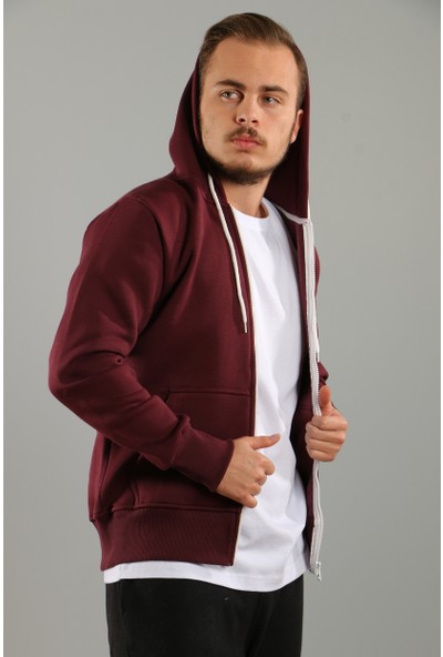 Amazing Crash Kapşonlu Fermuarlı Basic Hırka Amazing Crash Kapşonlu Fermuarlı Basic Hırka