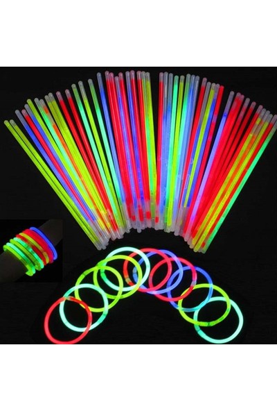 Sinerji Shop Parti Malzemeleri Glow Stick Fosforlu Neon Bileklik 50 Adet Sinerji Shop Parti Malzemeleri Glow Stick Fosforlu Neon Bileklik 50 Adet