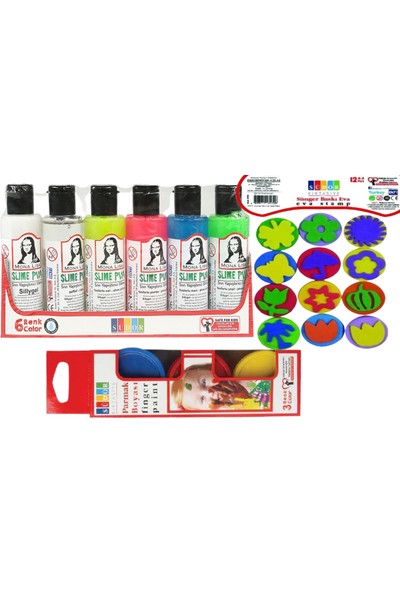 Art Picasso Slime Parmak Boyası ve Eva Boya Baskı Art Picasso Slime Parmak Boyası ve Eva Boya Baskı