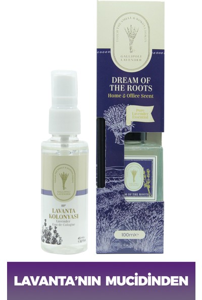 Dr. Lavender Bambu Çubuklu Kalıcı Oda Kokusu Lavanta Kokusu + Çanta Boy Lavanta Kolonyası 45 ml Dr. Lavender Bambu Çubuklu Kalıcı Oda Kokusu Lavanta Kokusu + Çanta Boy Lavanta Kolonyası 45 ml